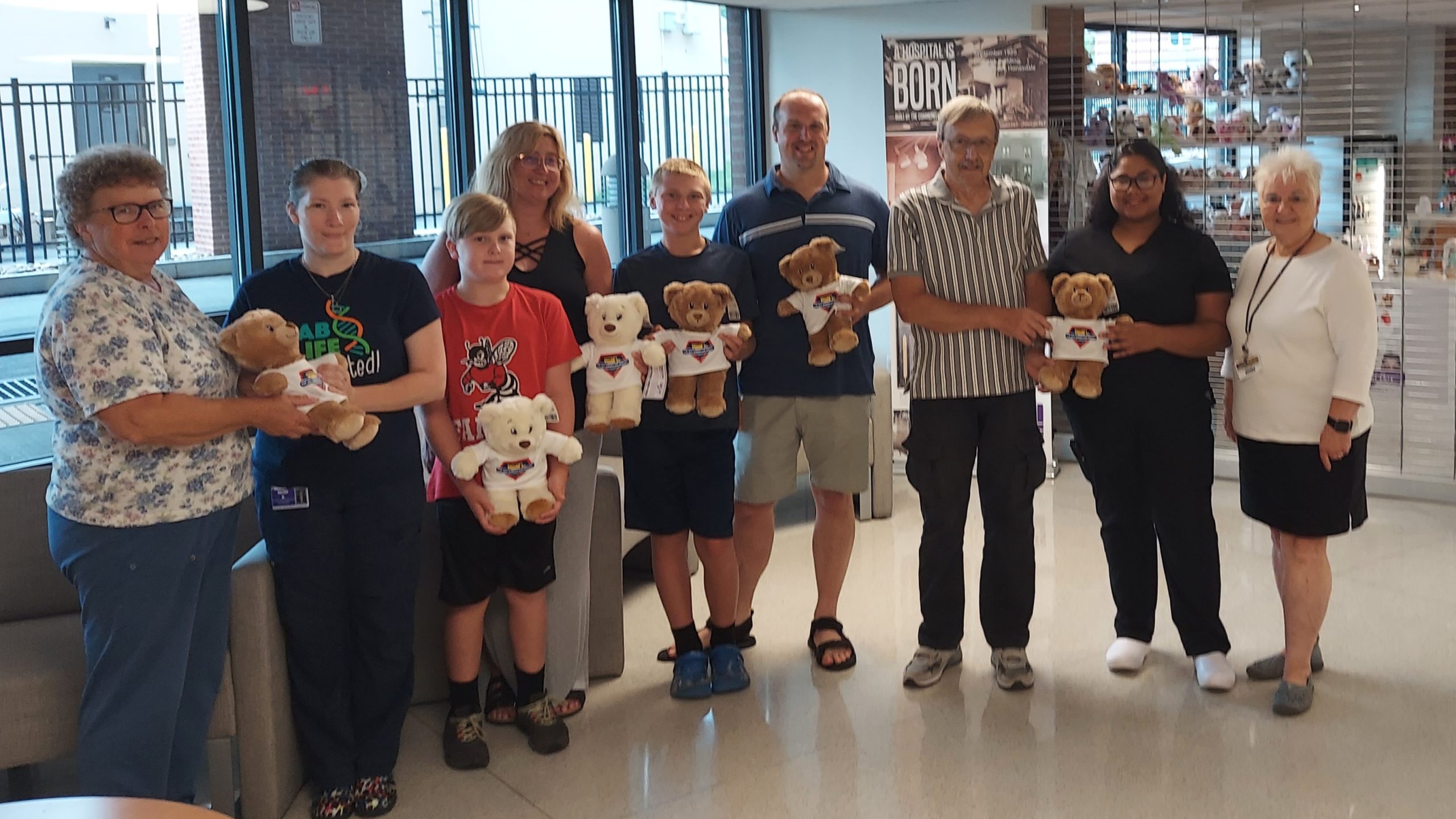 Bus Drivers Association Donates Teddy Bears to WMH Lab Garing Family ...